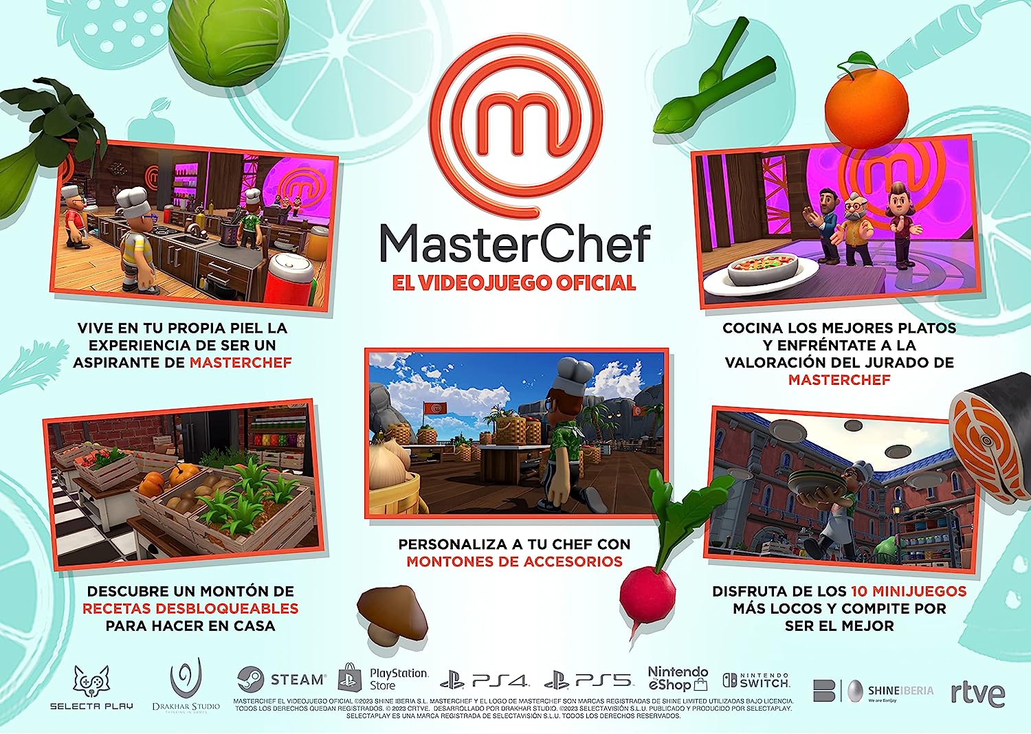 พร้อมส่ง NSW MASTERCHEF THE OFFICIAL VIDEO GAME (เกม Nintendo Switch By ...