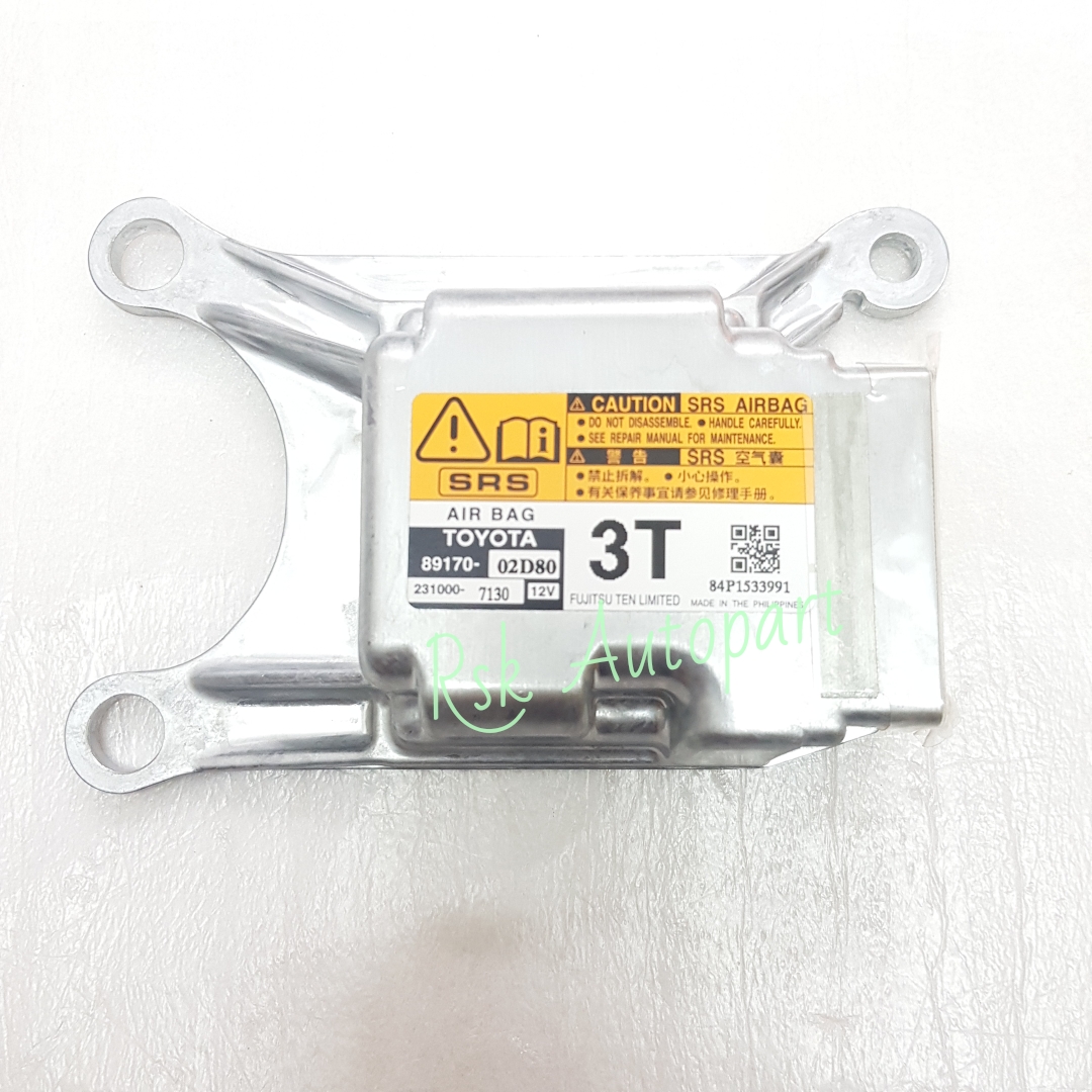 Box 3T 89170-02D80 Control Airbag Computer #Box3T ASSY Toyota กล่องแอร์แบค 3T โตโยต้า | Lazada.co.th