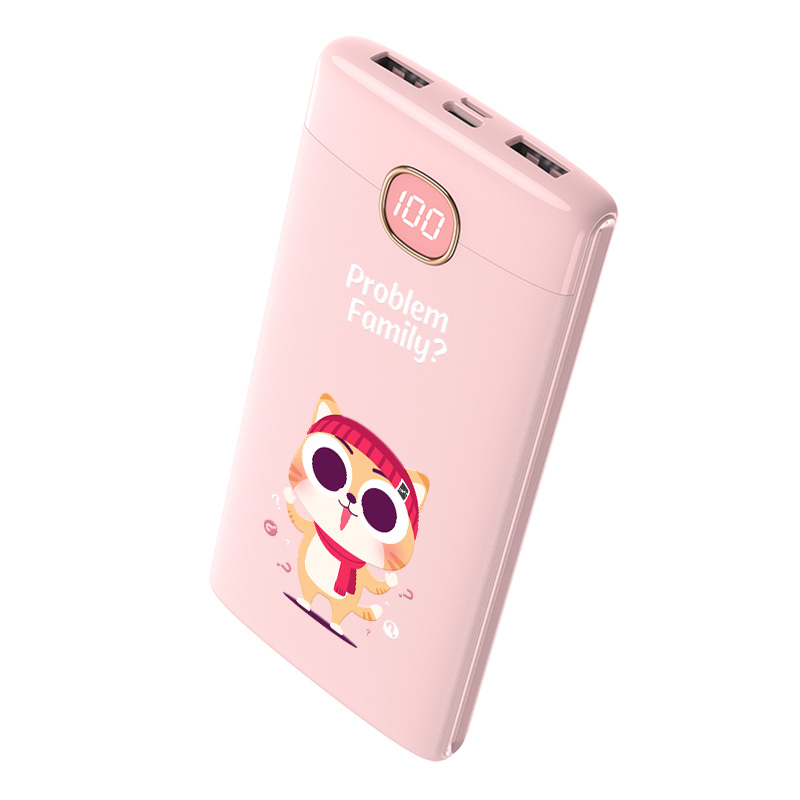 KIVEE แบตสำรอง10000mAh Power Bank Cartoon ของแท้ 100% มาตรฐานมอก. ...