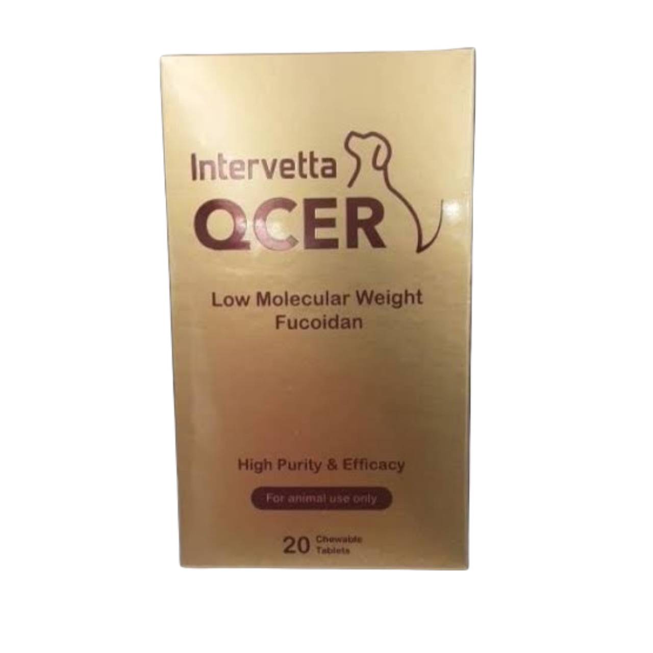 QCER Intervitta 20 เม็ด (1 กล่อง) อาหารเสริมสุนัข อาหารเสริมแมว | Lazada.co.th