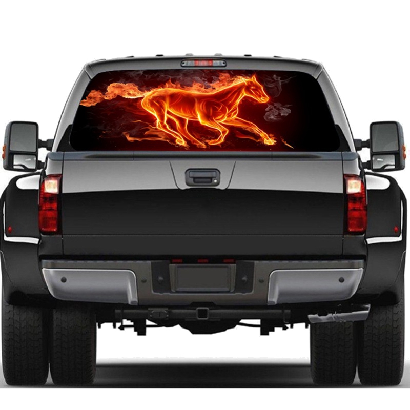 A148 for Truck Suv Pickup 3D Rear Windshield Sticker Sun Visor Decor ...