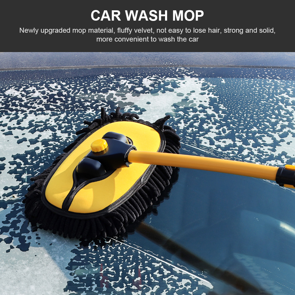 Big Sales Car Cleaning Brush Telescoping Auto Washing Mop Long Handle ...