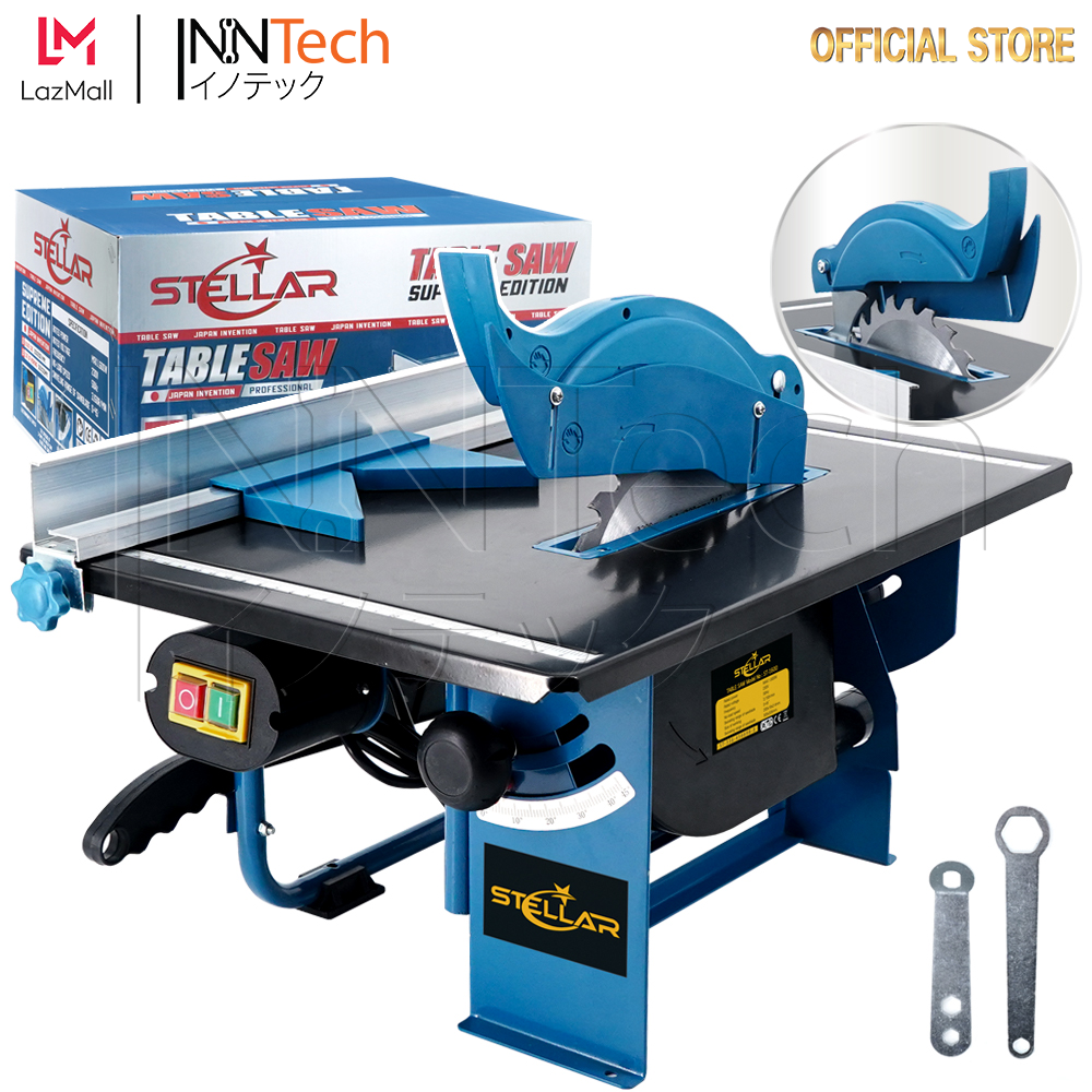 STELLAR โต๊ะเลื่อยวงเดือน TABLE SAW 8 นิ้ว 1,600W ปรับองศาได้ รุ่นพิเศษ ...