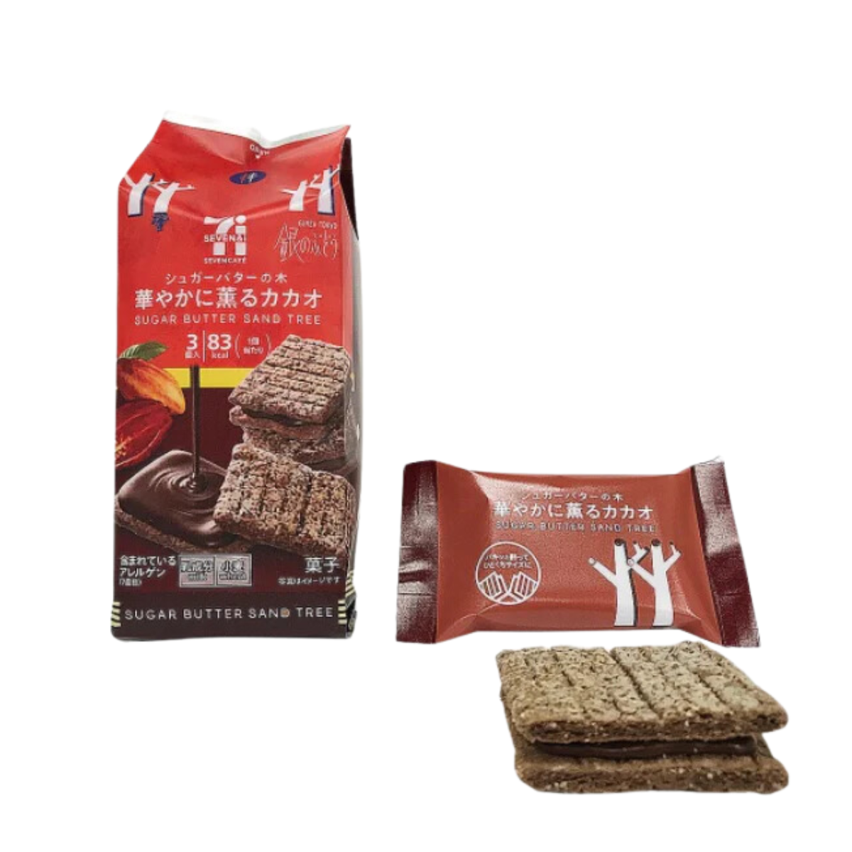 Sugar Butter Sand Tree จาก 7-11 ขนมญี่ปุ่น | Lazada.co.th