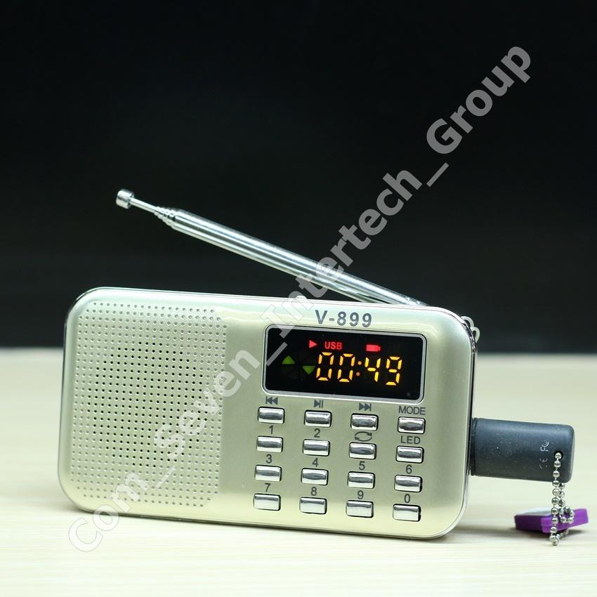 ลำโพงวิทยุพกพา ลำโพง Mp3 อ่านUSBได้อ่านMicro SD Cardได้ รุ่น V-899 - Com_Seven_Intertech_Group ...