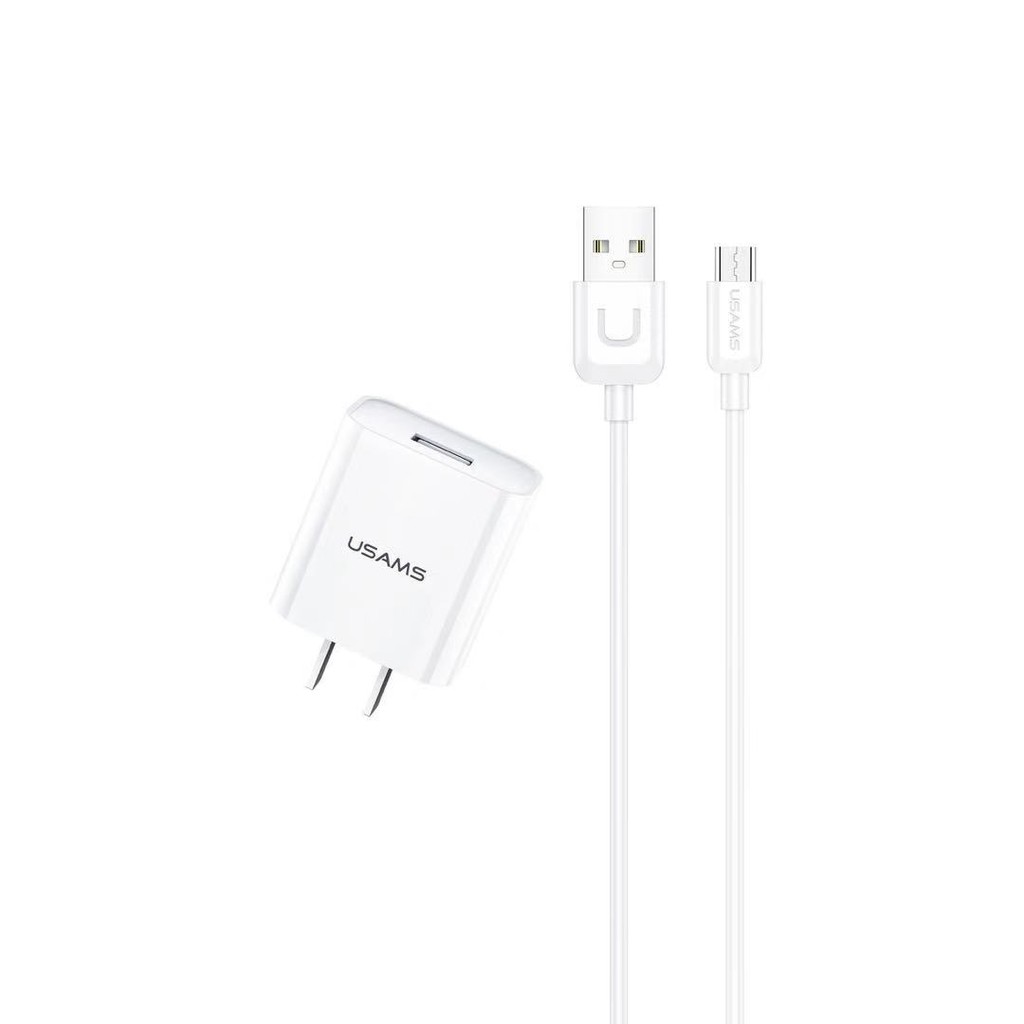 ชุดปลั๊ก Type-C/Micro/Lightning Travel Charger Set 2.1A Fast Charging ...