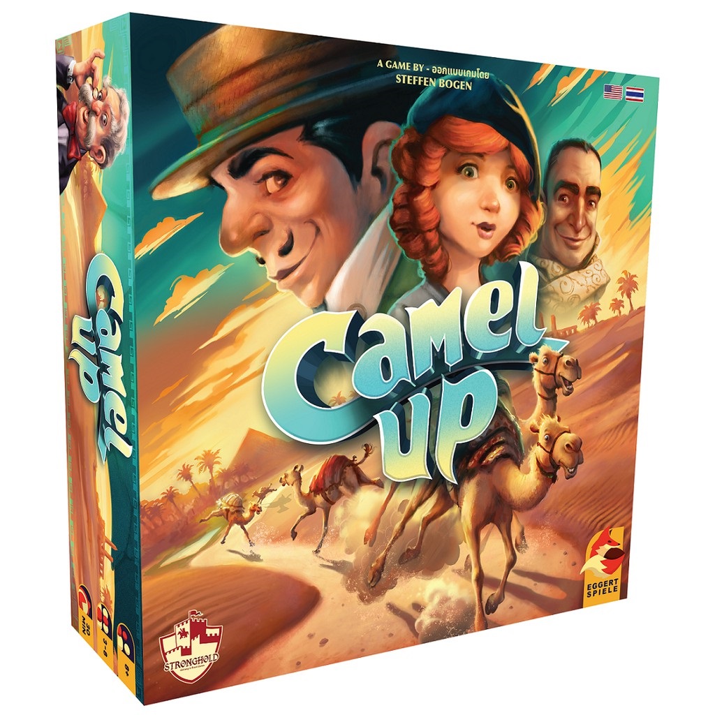 Fun Dice: คาเมล อัพ 2 (Camel Up 2nd Edition) Board Game (Stronghold ...