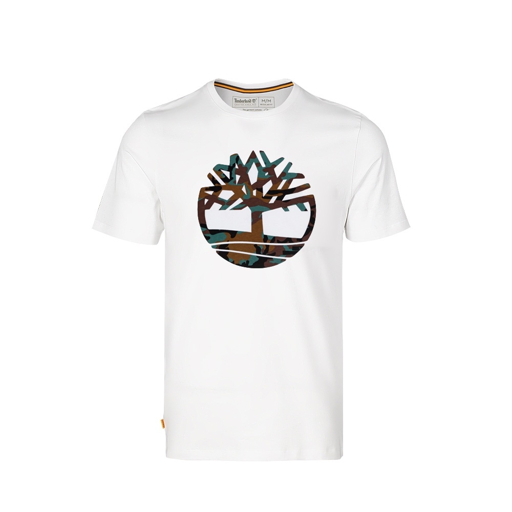 Timberland Men's SS OUTDOOR HERITAGE SEASONAL CAMO TREE LOGO TEE เสื้อ ...