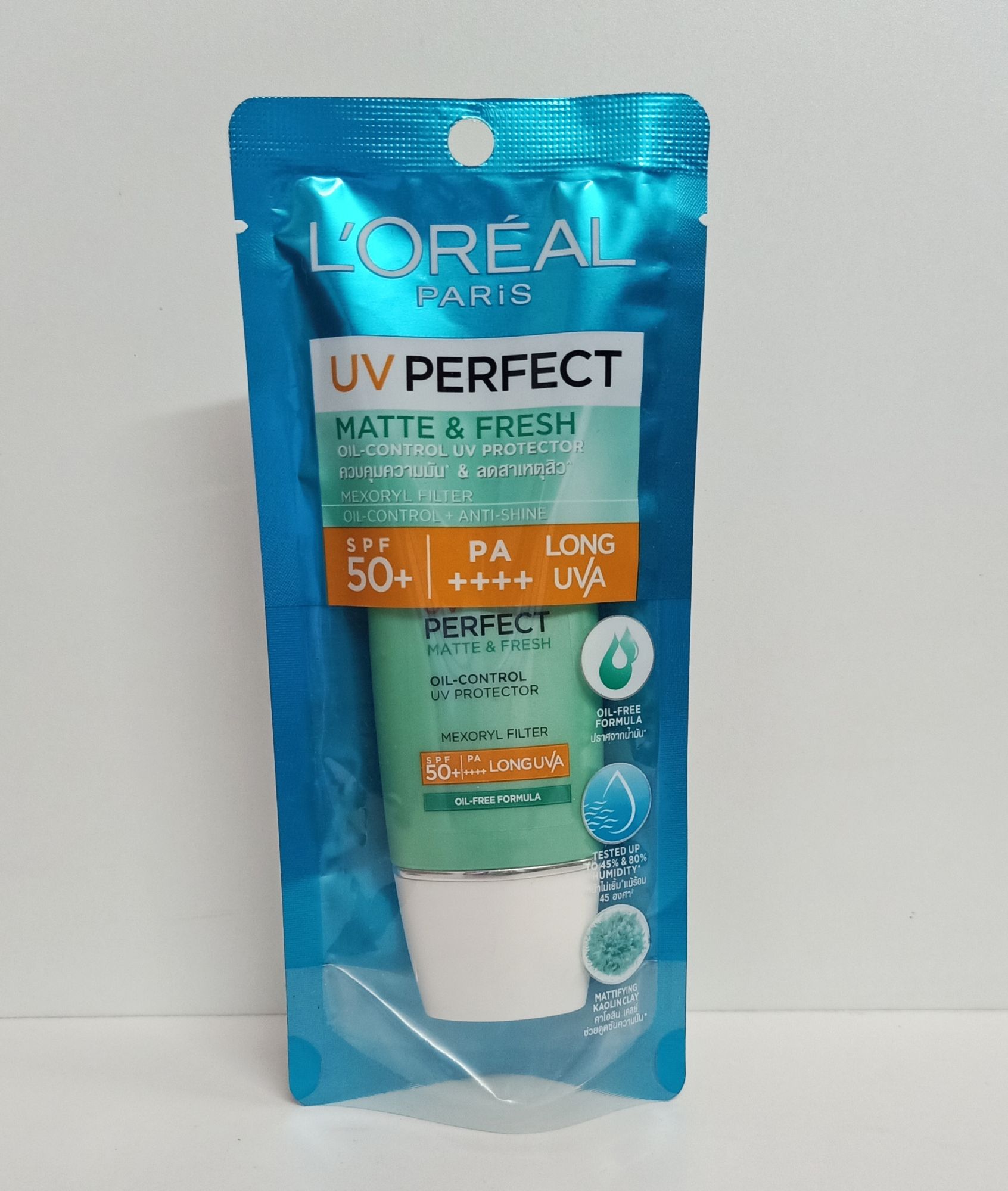 LOreal Paris UV Perfect Matte & Fresh Long UVA SPF50+/PA+++ 30ml - I.my ...