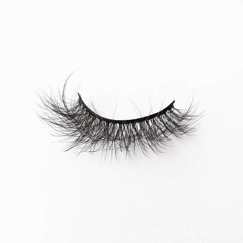 Fluffy Eyelashes 8D Dramatic Faux Mink Lashes Pack 16-20mm Cat Eye ...