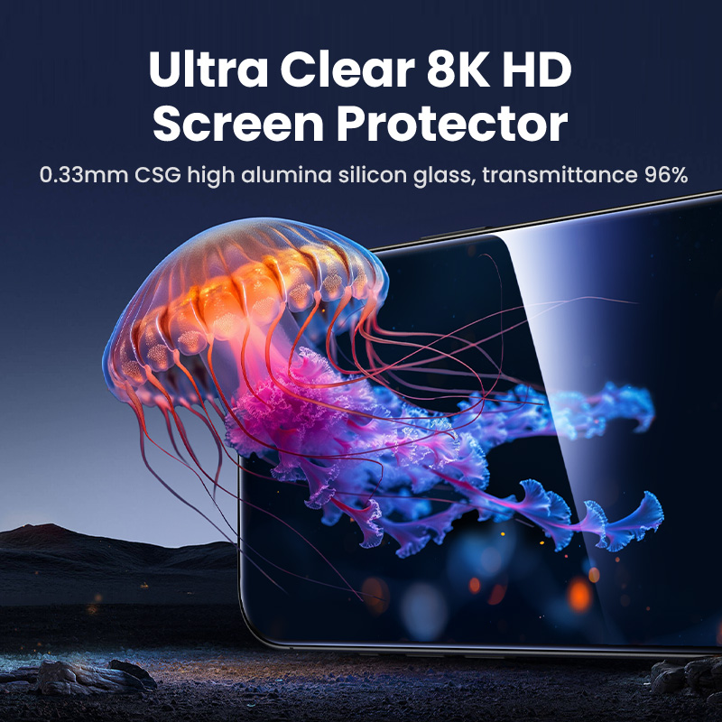 UGREEN 2PCS Borderless Full Screen 3D HD Screen Privacy Film Anti-Spy ...