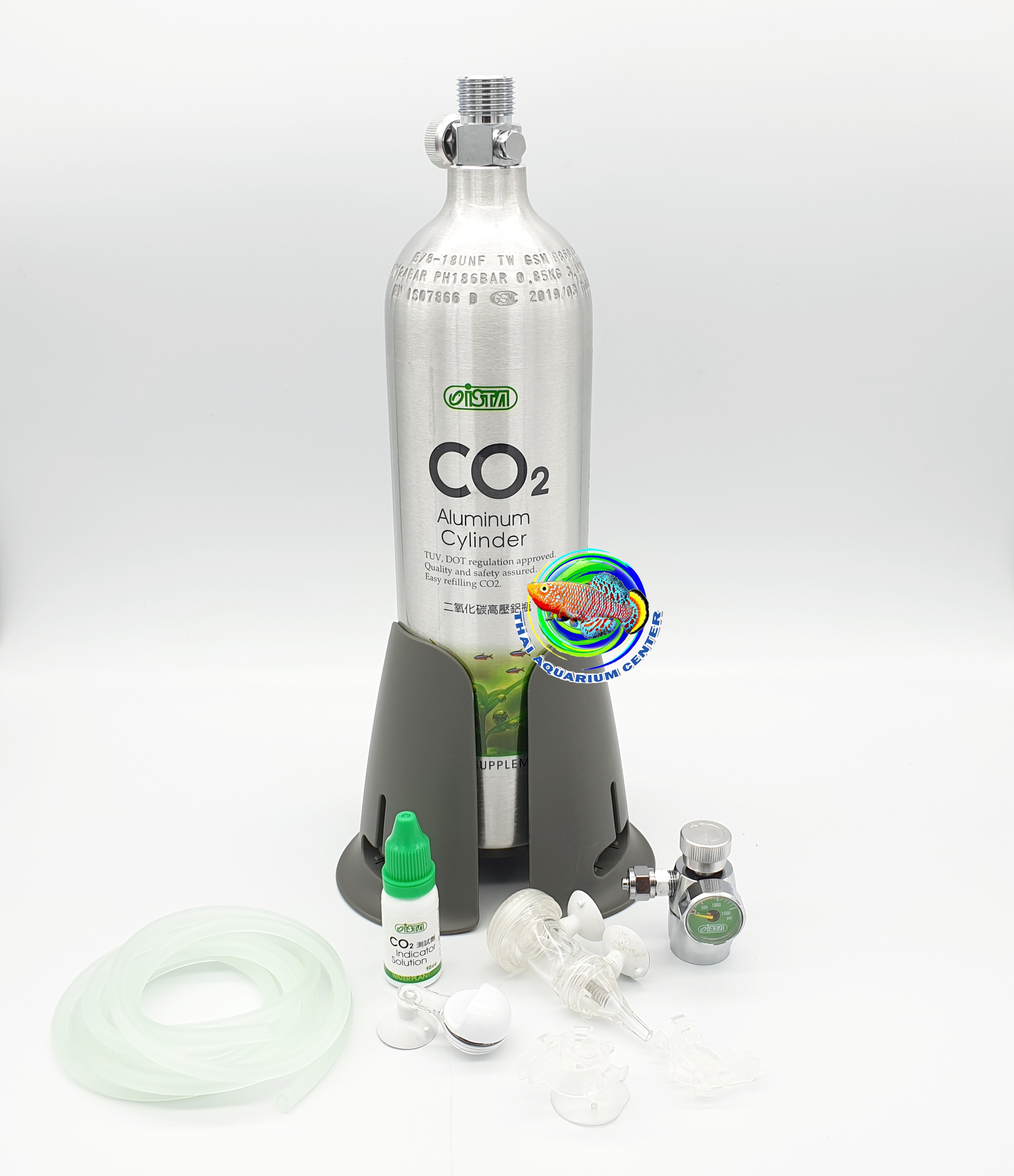ISTA Co2 Basic Box Set ชุดถังคาร์บอนอลูมิเนียม ขนาด 1 ลิตร อุปกรณ์ครบ ...