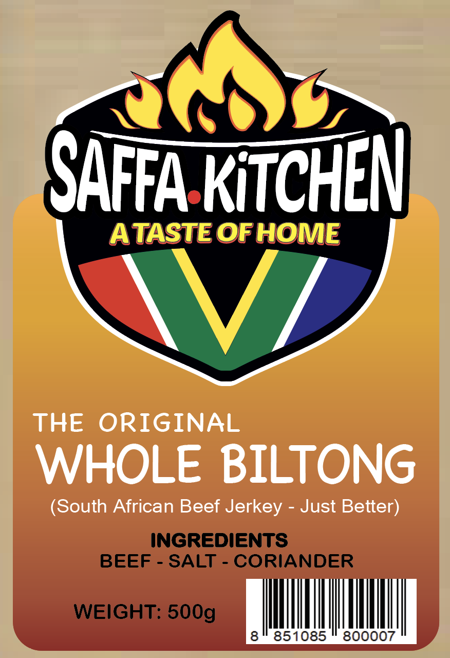 SAFFA KITCHEN Beef Biltong, whole. 500 grams, 1000 grams บิลตอง เนื้อ ...