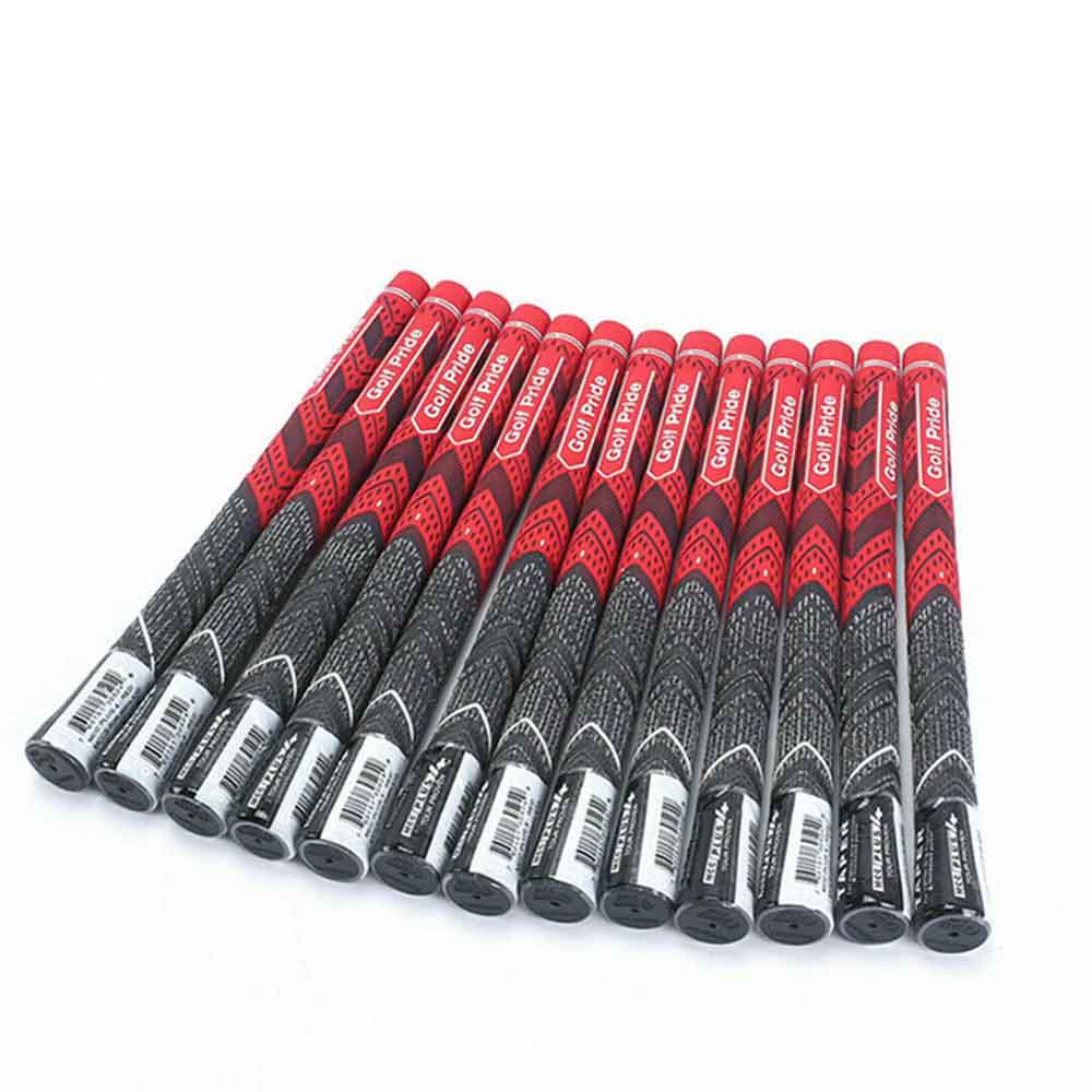 【คุณภาพสูง】13 Pcs Golf Pride Grip Multicompound Red Standard Golf Grips ...