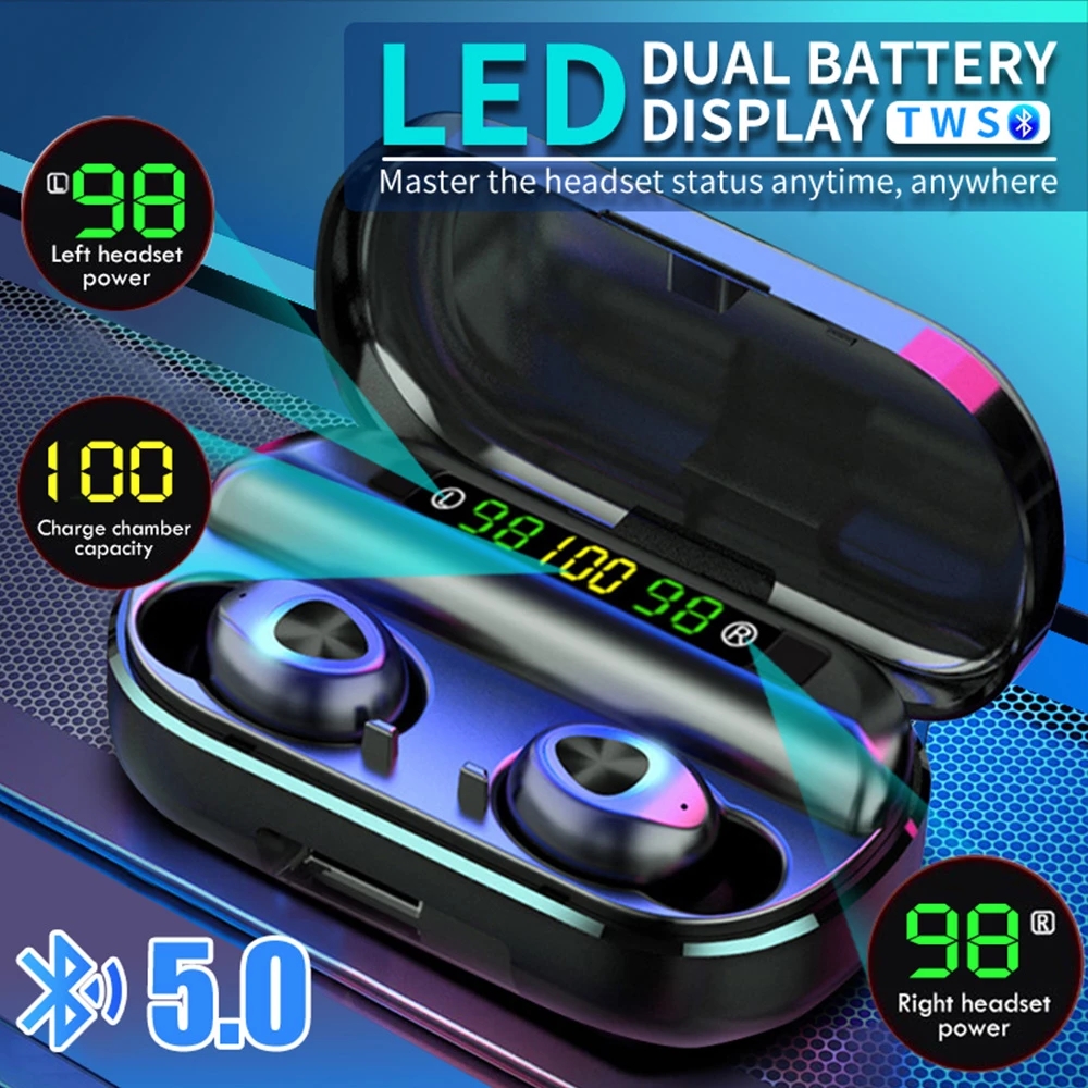 D02 Pro Wireless Bluetooth Headphones HIFI Stereo Earphones Foldable ...
