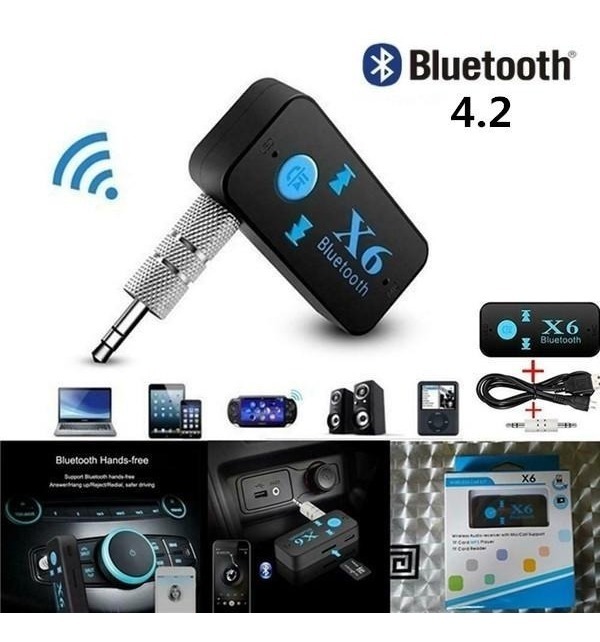 Hoco รุ่น E53 / E58 / E65 / E73 WIRELESS RECEIVER DAWN SOUND IN-CAR AUX ...