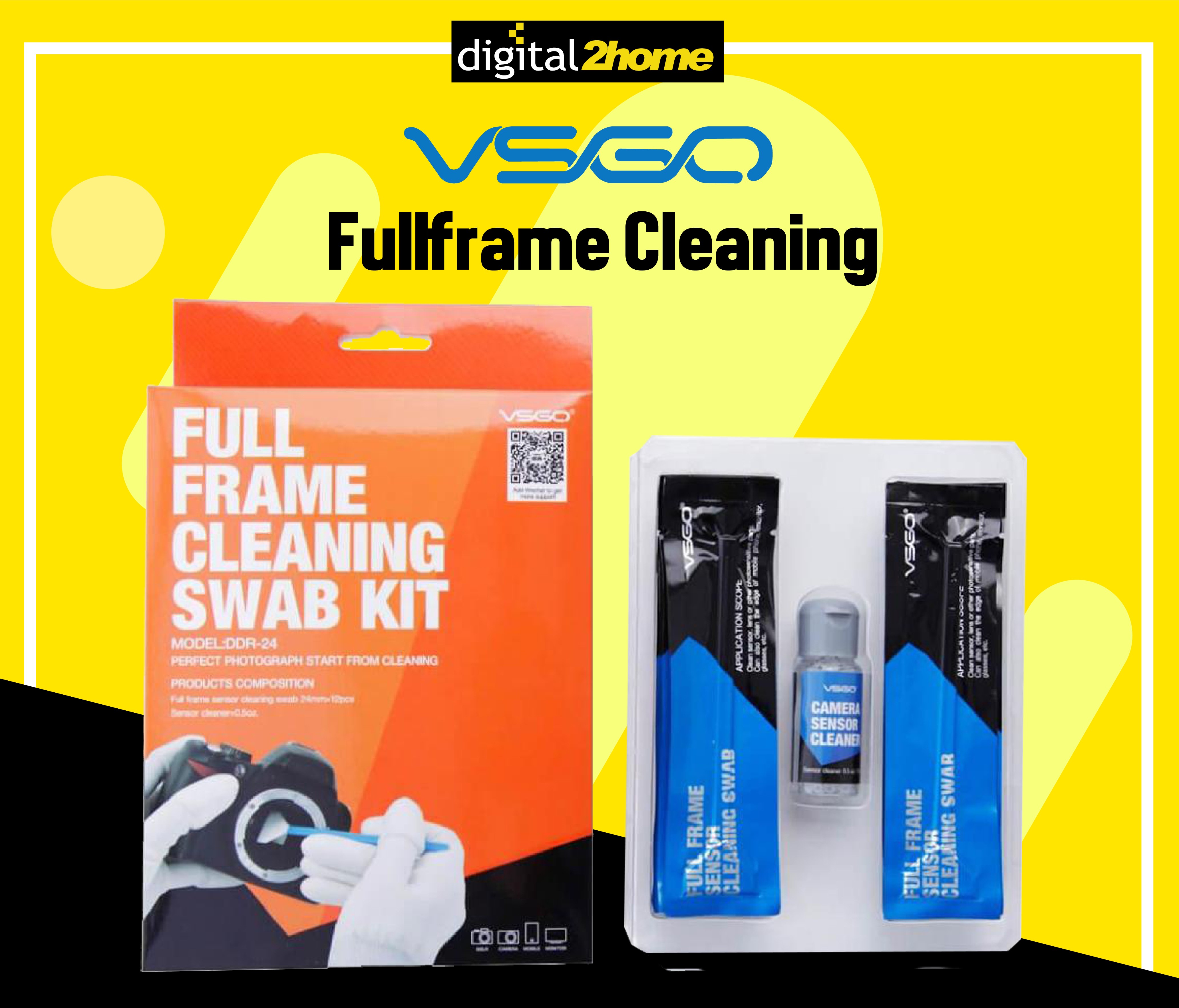 VSGO Full Frame Cleaning Swab Kit DDR-24 - Digital2home shop - ThaiPick