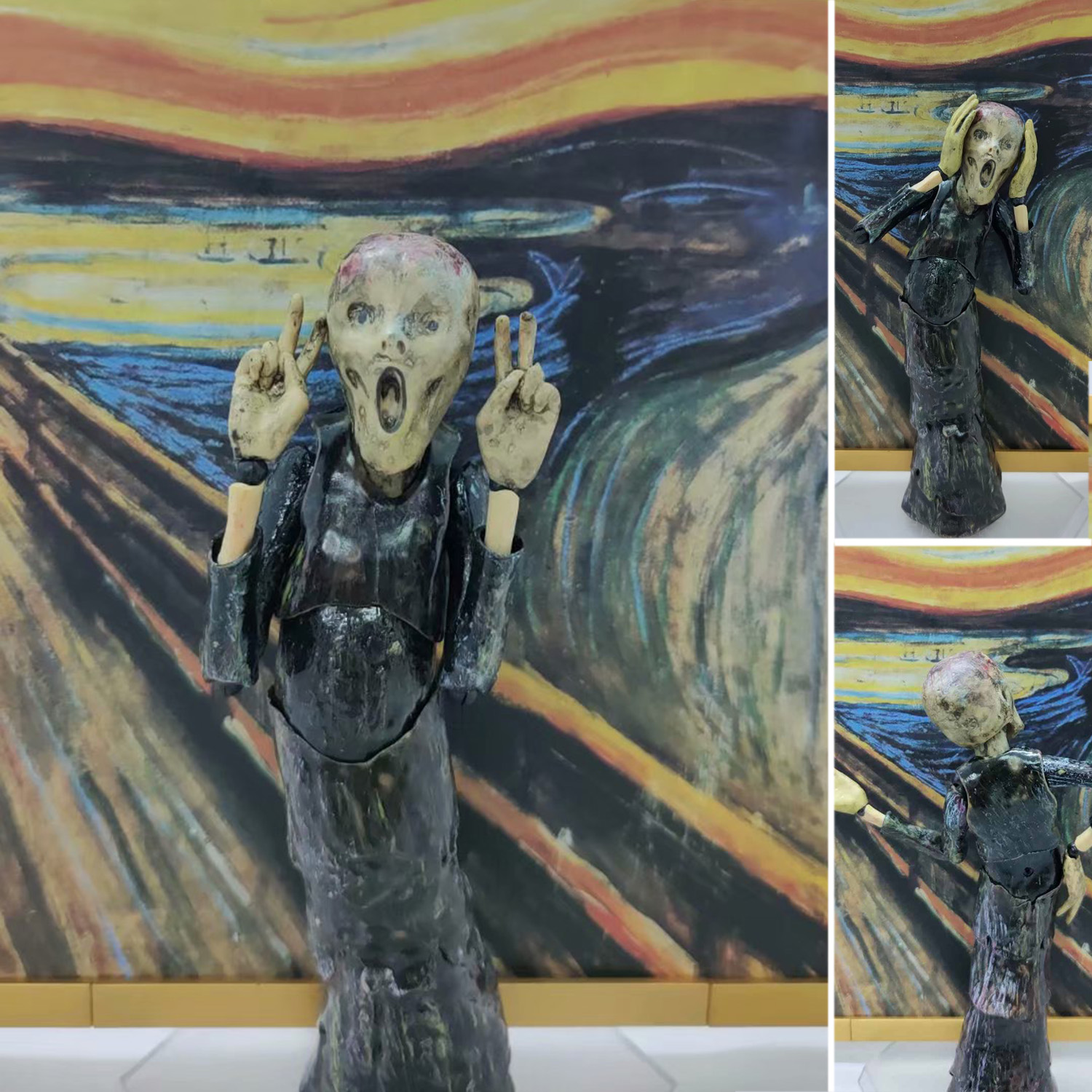 Model โมเดล Figma ฟิกม่า Figure Action First Table Museum The Scream ...