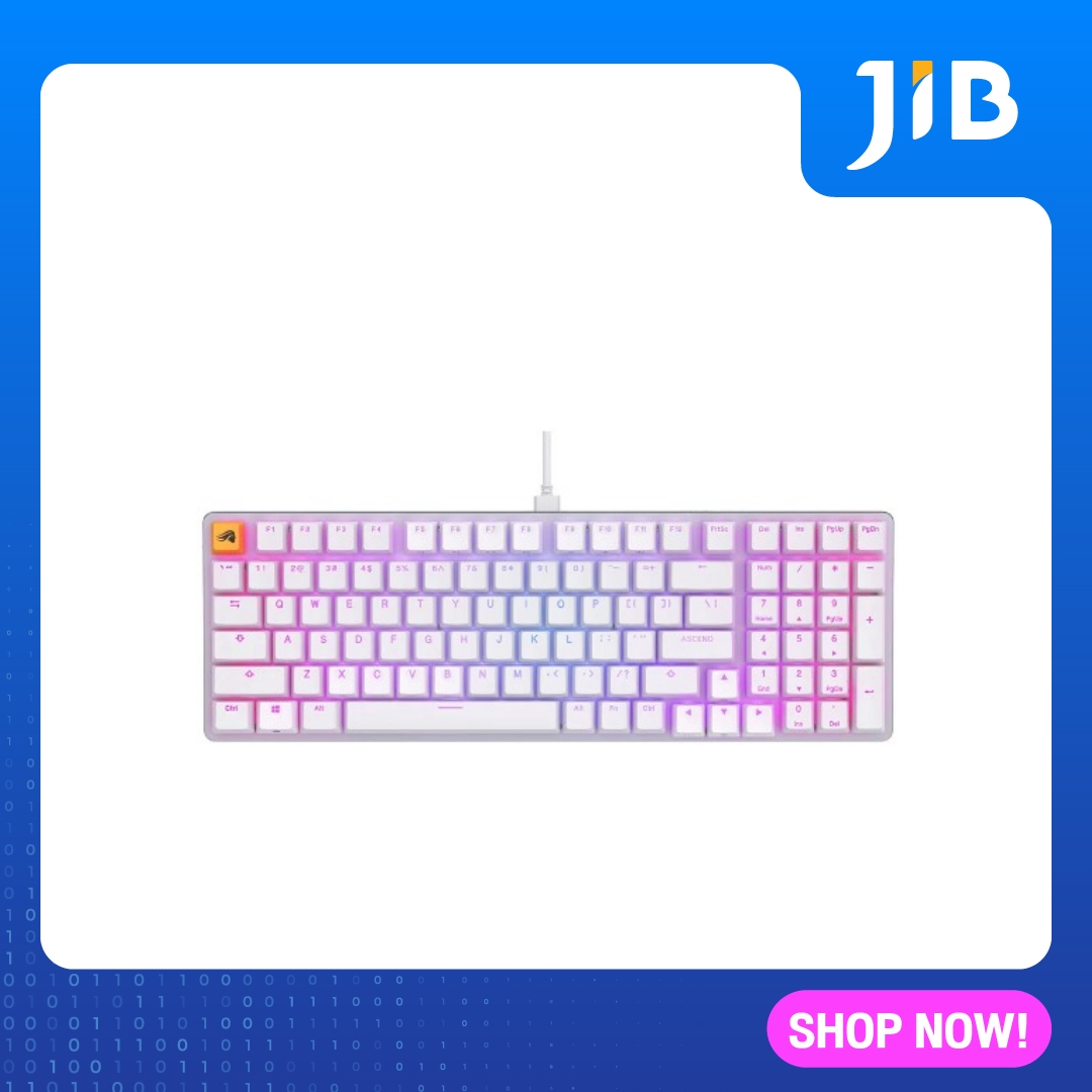 KEYBOARD (คีย์บอร์ด) GLORIOUS GMMK 2 FULL SIZE PRE-BUILT EDITION (WHITE ...
