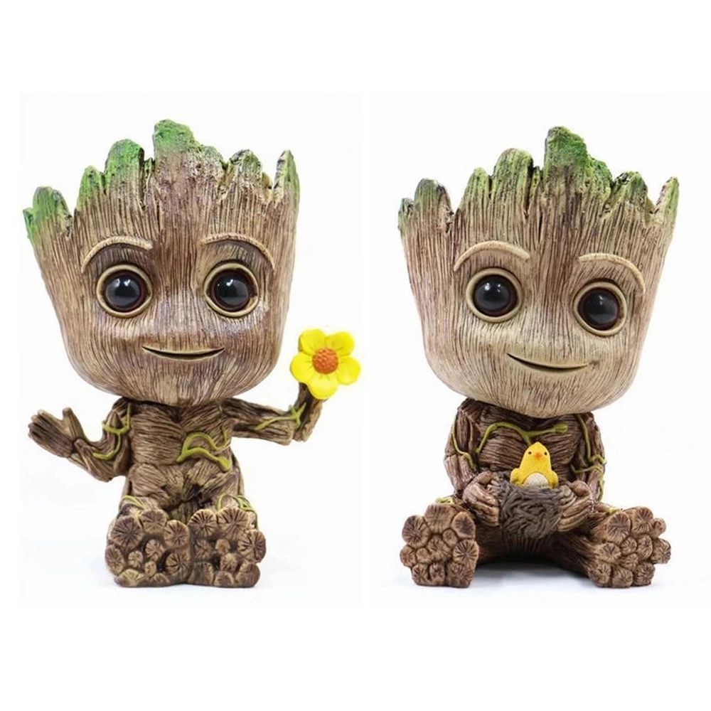Tors สำหรับของขวัญรูปของเล่นของเล่นรูปนั่ง Marvel Mini Groot อะนิเมะ ...