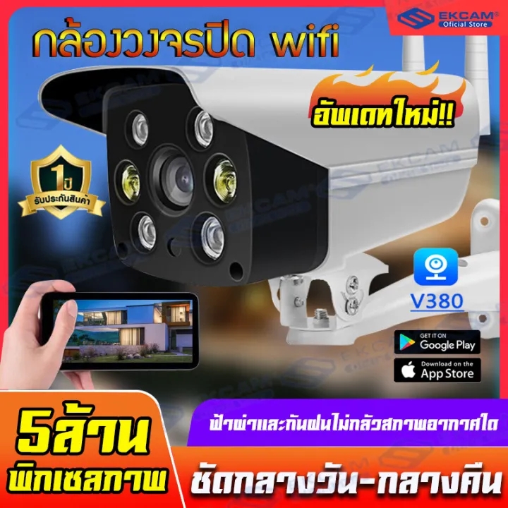 กล้องวงจรปิด กล้องวงจรปิด360 Wifi กล้องวงจรปิดดูผ่านมือถือ กล้องวงจร 1