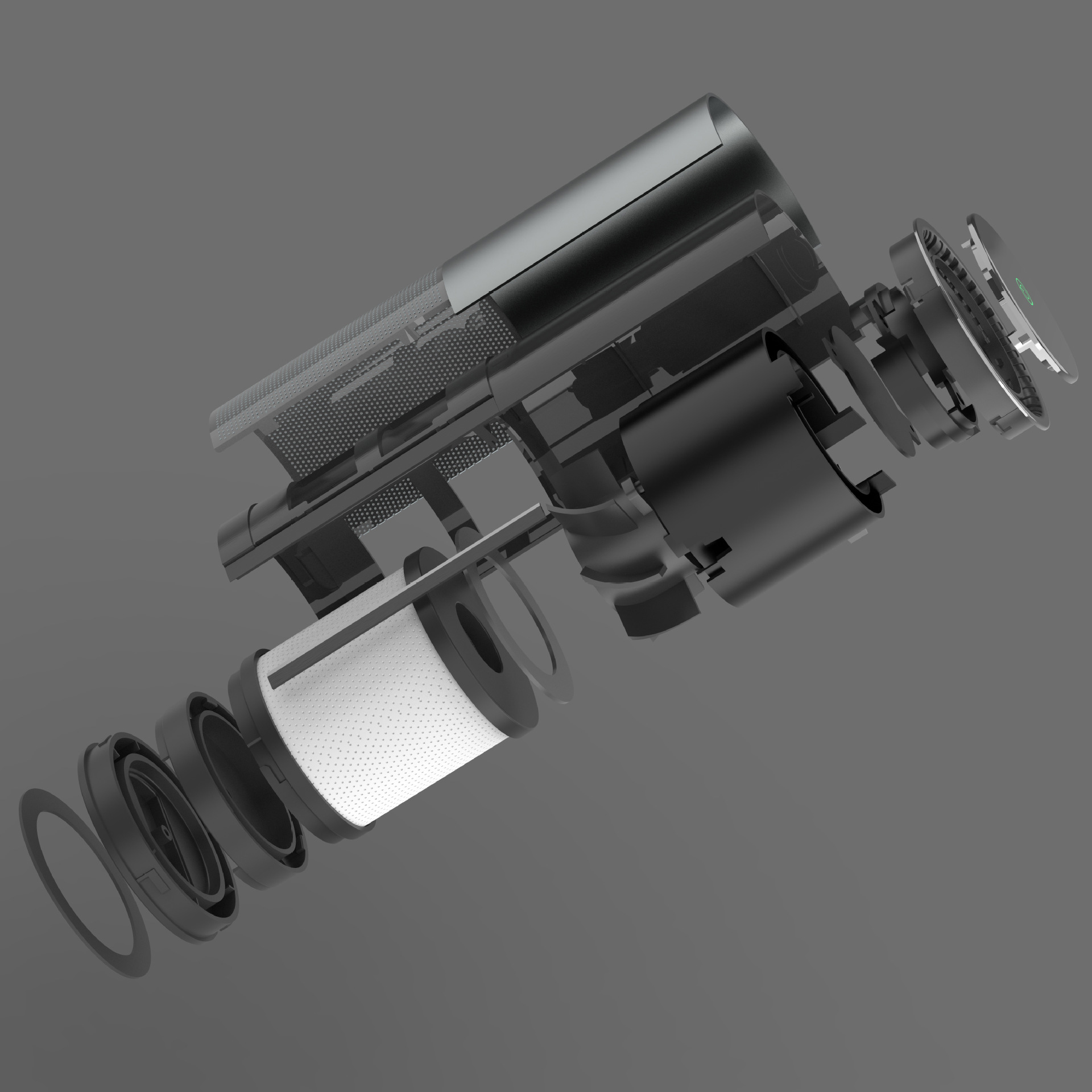 Sharp เครื่องฟอกอากาศ เครื่องฟอกอากาศในรถยนต์ car air purifier เครื่อง ...