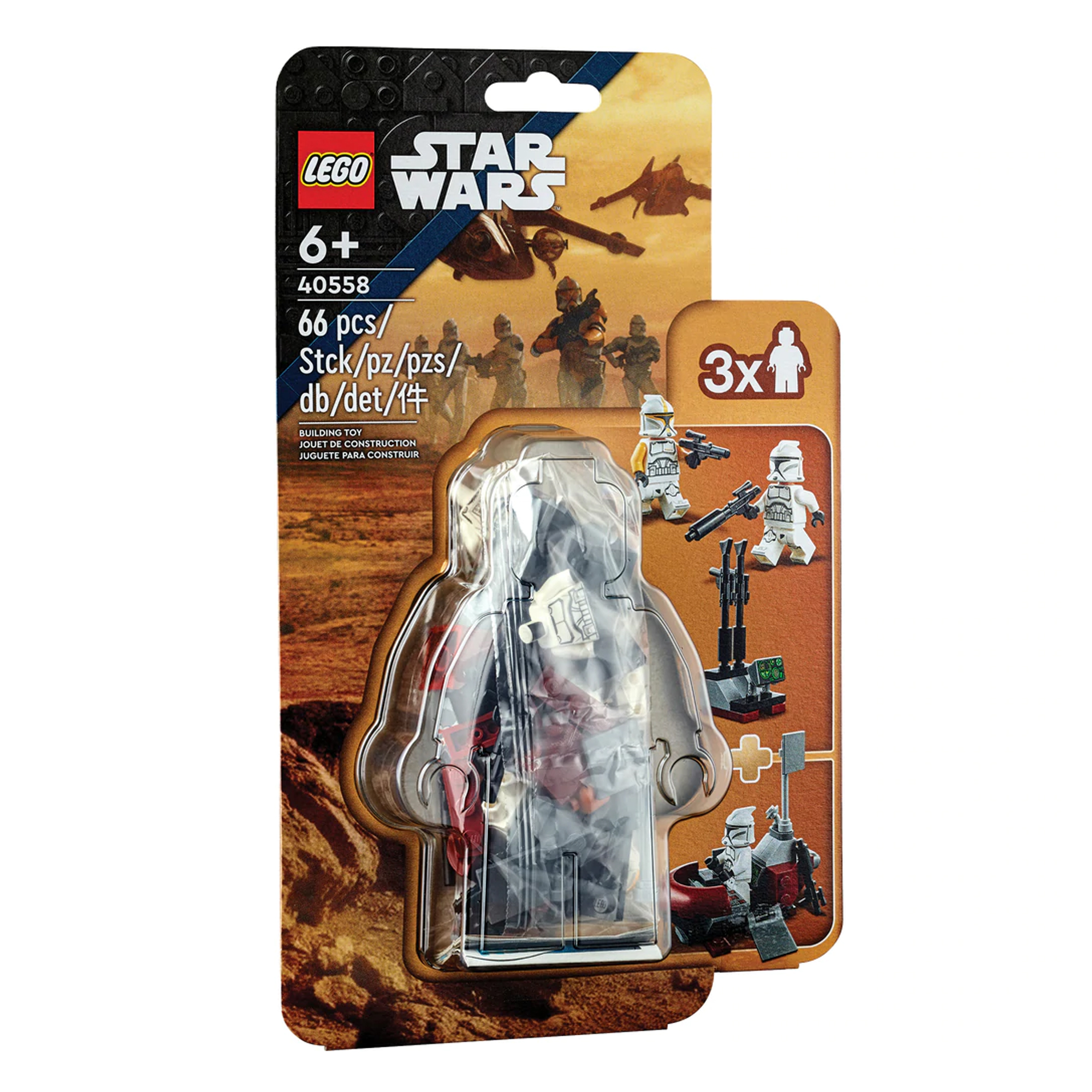 40557 40558 LEGO Star Wars Defense of Hoth Clone Trooper Command ...