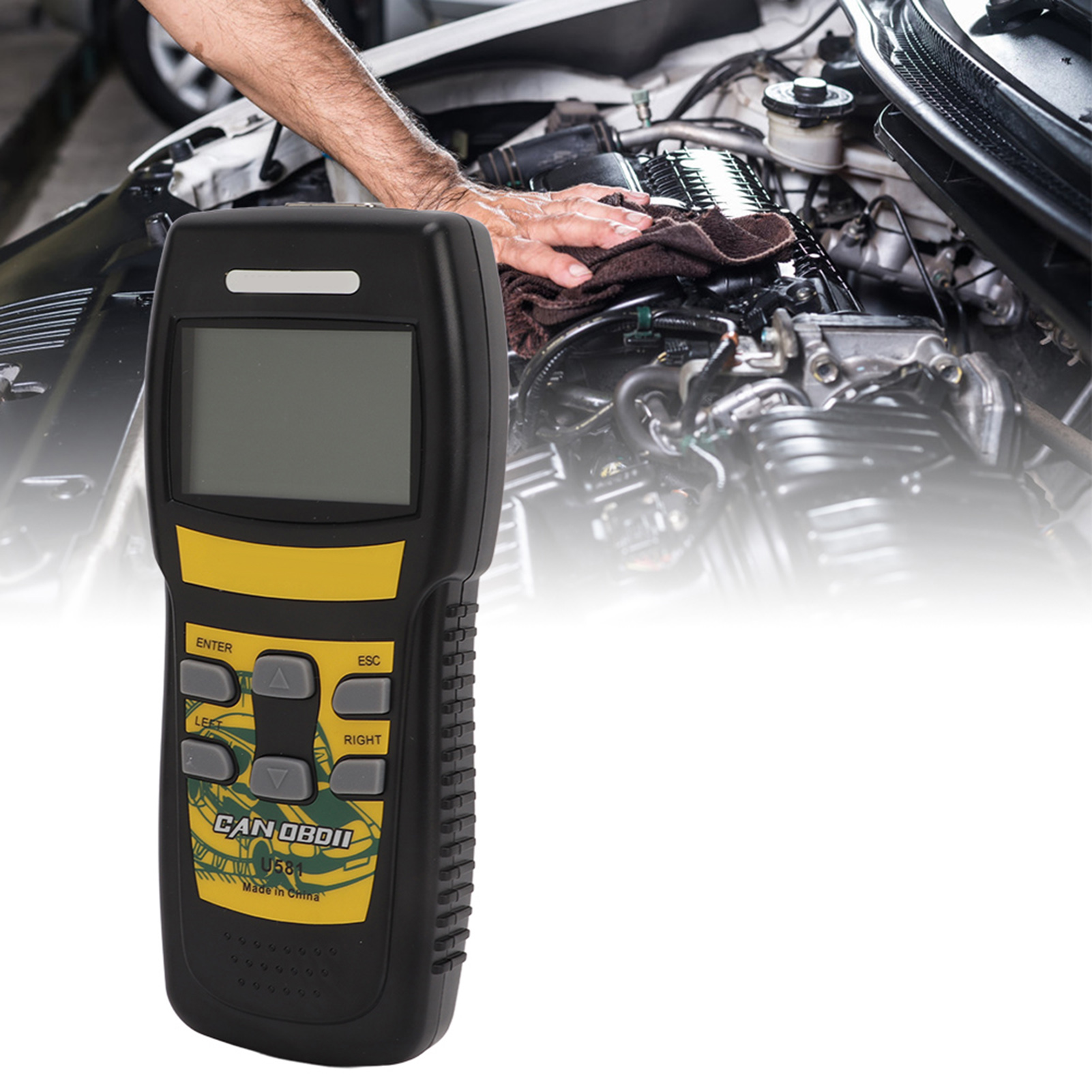 U581 OBD2 เครื่องอ่านรหัสรถยนต์ Auto Diagnostic Scan Tool มัลติฟังก ...