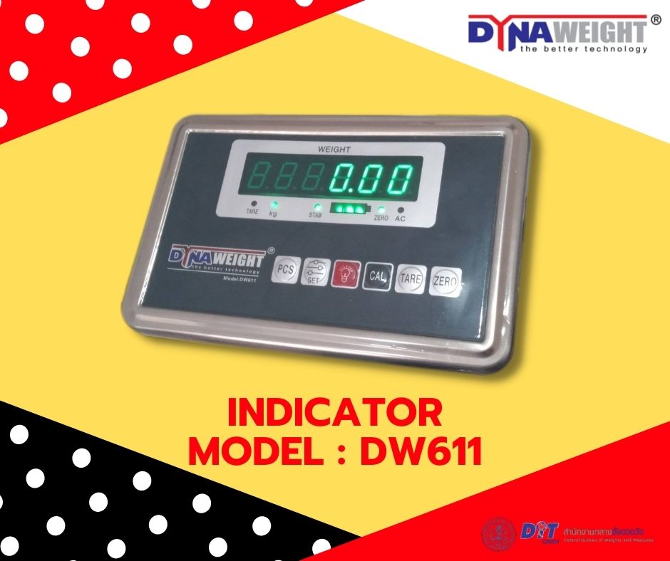 เครื่องชั่งน้ำหนักระบบดิจิตอล แบบตั้งพื้น รุ่น DW3040SPF พิกัดการชั่ง ...