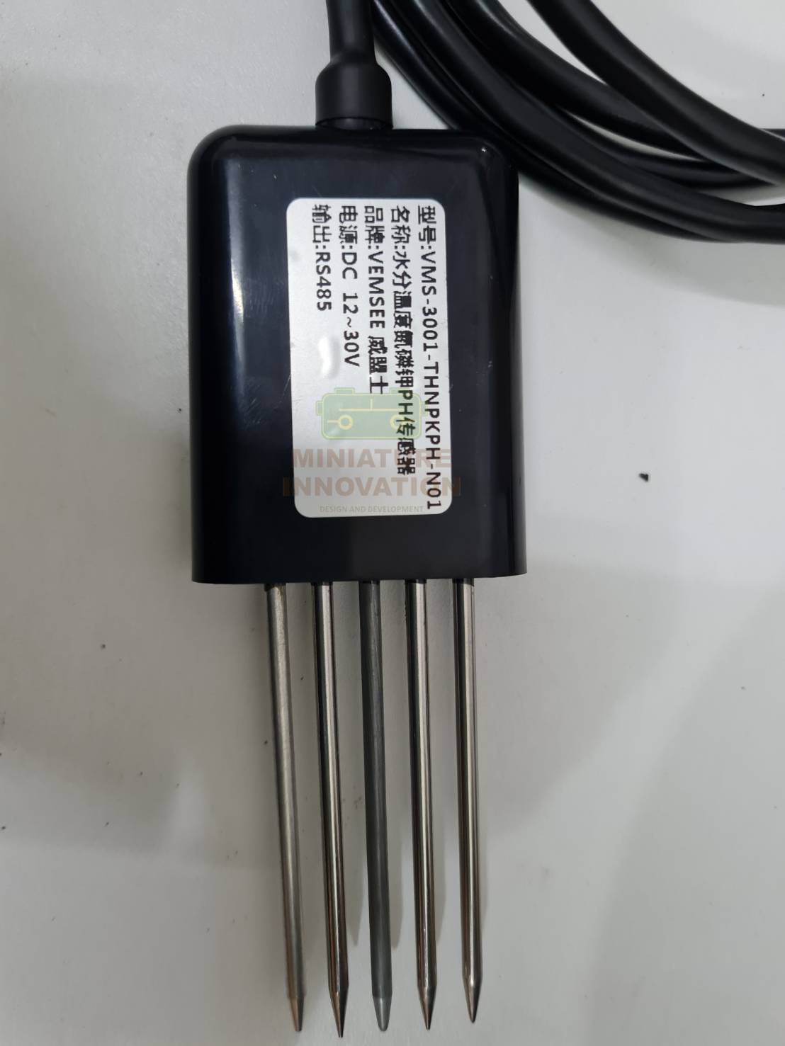 Soil PH NPK Temperature Moisture RS485 Digital Meter Sensor เซ็นเซอร์ ...