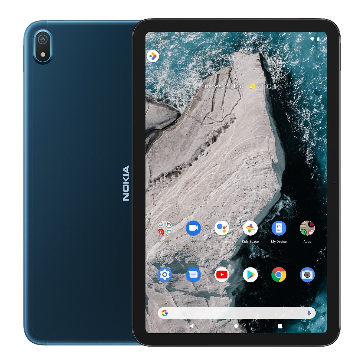 Nokia T20 ไม่มีแถมเคส แท็ปเล็ต ใส่ซิมได้ 4G Ram 464GB ประกันศูนย์ไทย 1 ...