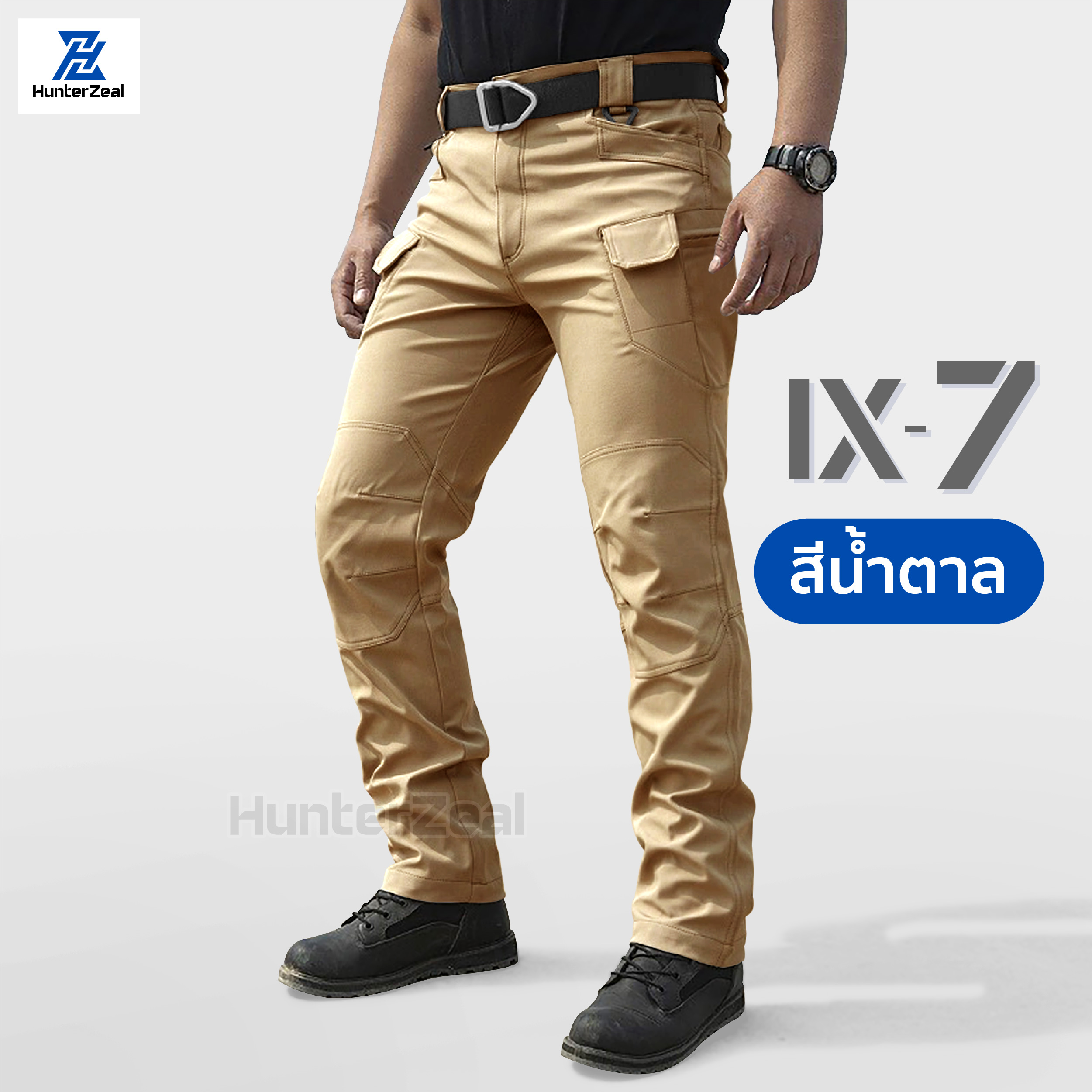 กางเกงยุทธวิธีix7 กางเกงยุทธวิธีผ้ายืด Cargo pants กางเกงเดินป่า Polyester กันละอองน้ำ | Lazada ...