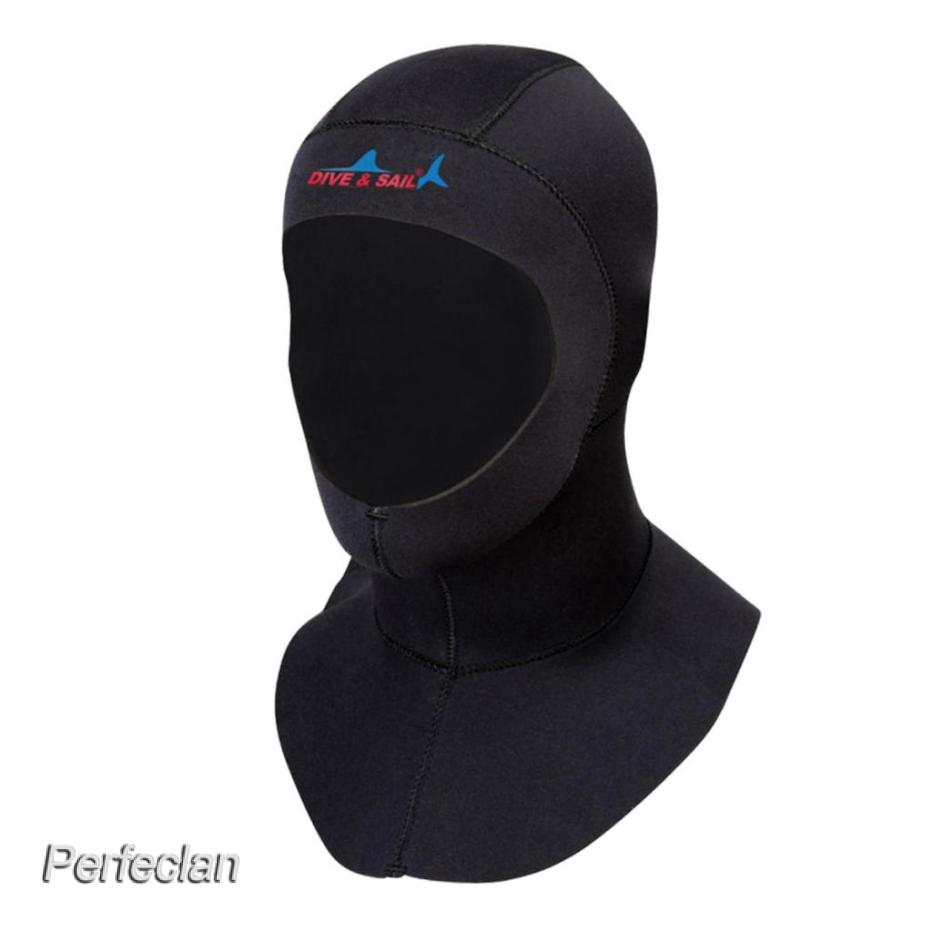 Ultrathin 1mm Neoprene Scuba Dive Cap Hood Equipment Sun Protection and ...