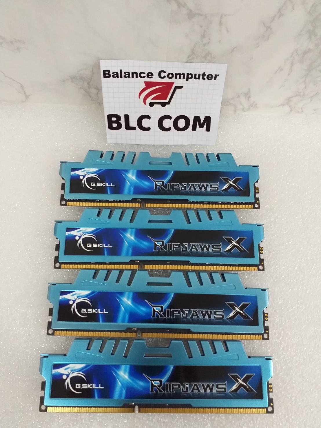 Ram G.SKILL RAM PC DDR3 4x4GB 16GB (1600) RipjawaX - Balance Computer ...