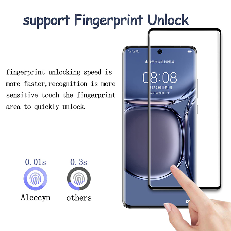 【ชื้อ 1 ชิ้น แถม 1 ชิ้น】Full Cover Tempered Glass For Huawei P50 P50 ...