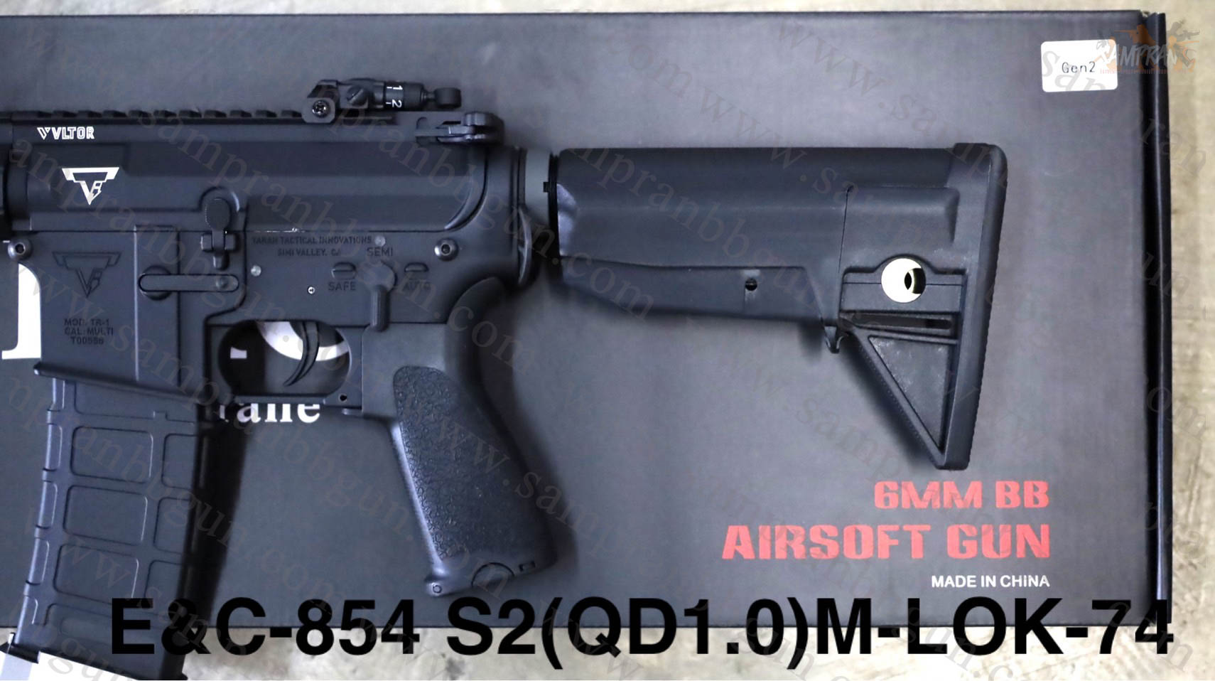 ปืนไฟฟ้าบีบีกัน EC 854 S2 John Wick2 TTI TR-1 M-Lok 10นิ้ว บอดี้โลหะ Gen 2 - sampranbbshop ...