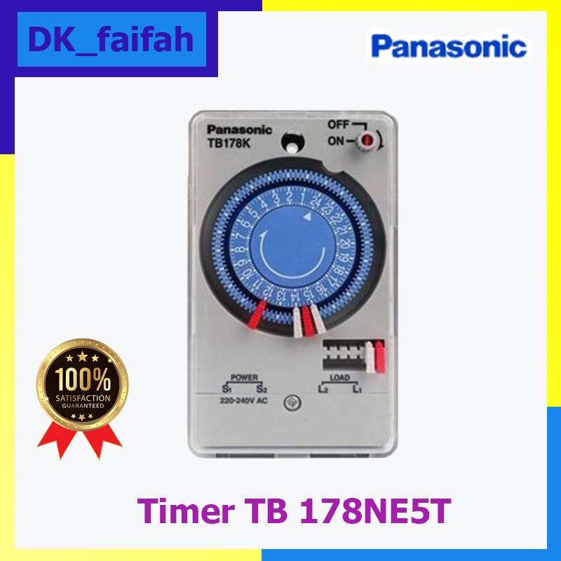 PANASONIC TIMER SWITCH สวิทช์ตั้งเวลา เครื่องตั้งเวลา นาฬิกาตั้งเวลา ...