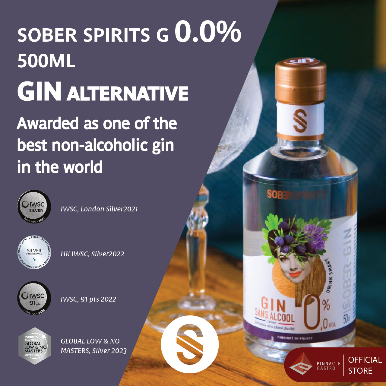 SOBER SPIRITS Alcohol-Free 0.0% | Lazada.co.th