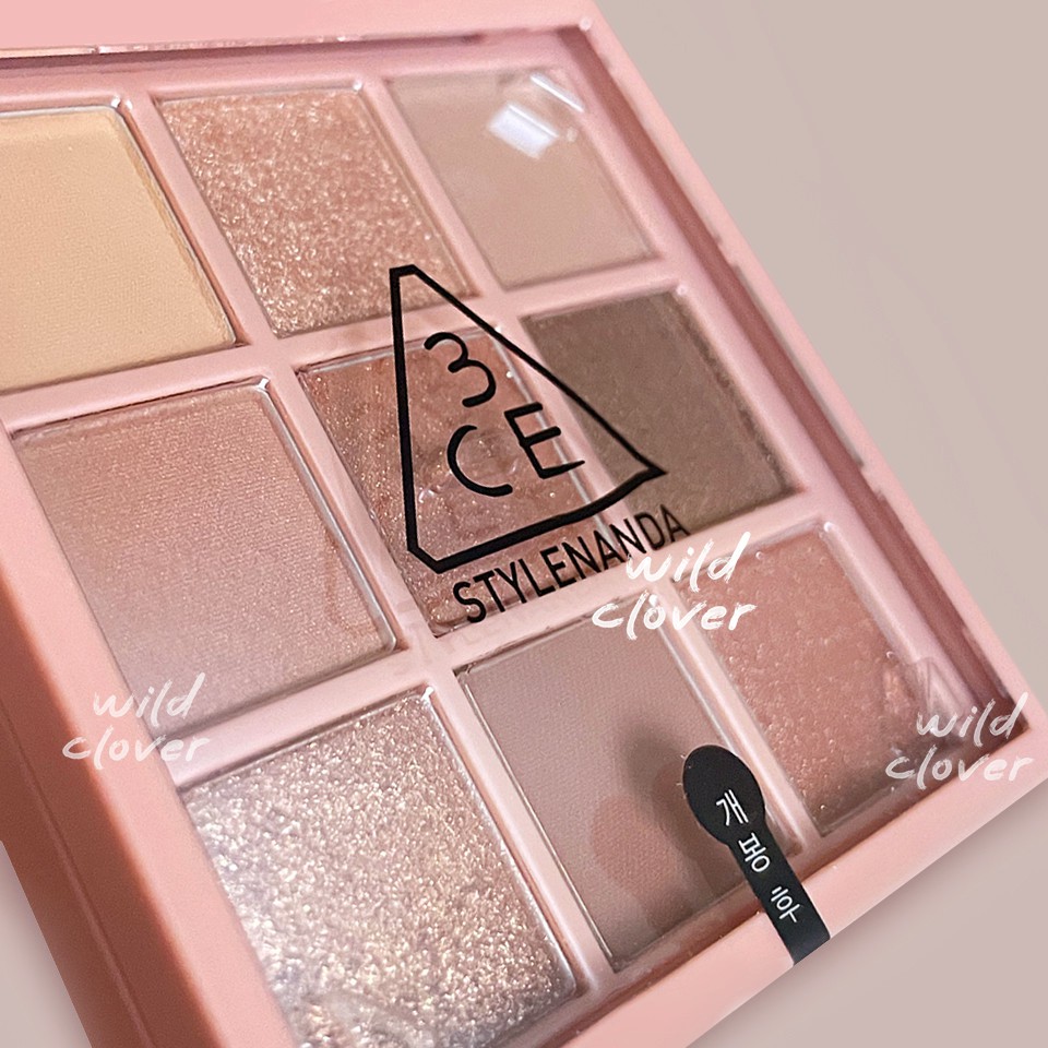 ☝ 3CE แท้สแกนได้ multi eye color palette OVERTAKE DEAR NUDE SMOOTHER ...