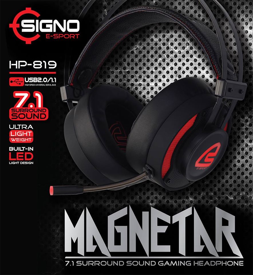 Signo หูฟัง Signo E-Sport BASILISK Spectrum Gaming Headphone HP-817 ...