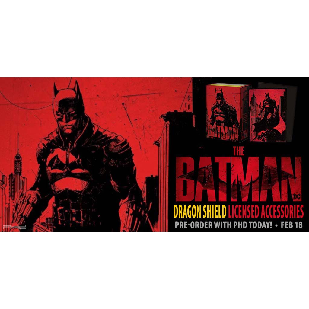 [Dragon Shield] The Batman Card Accessories - Sleeves, Playmat, Card ...