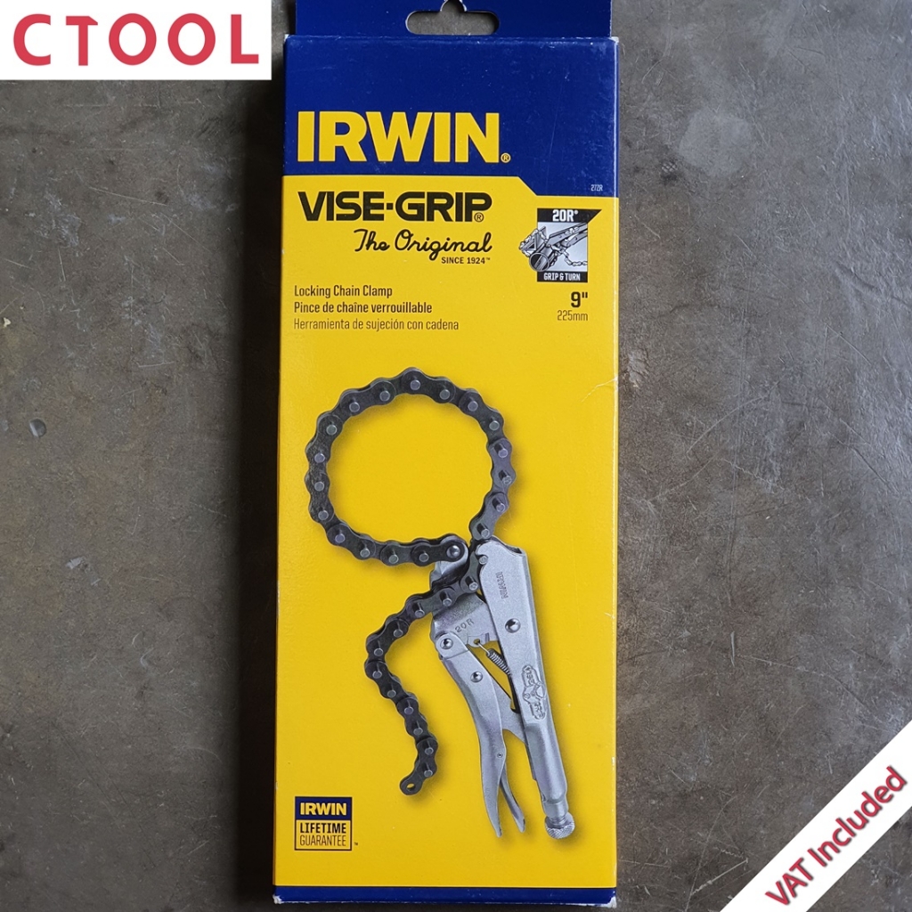 คีมล็อกโซ่ 9นิ้ว 20R Vise Grip IRWIN ส่งเร็ว ของแท้ - Authentic Locking ...
