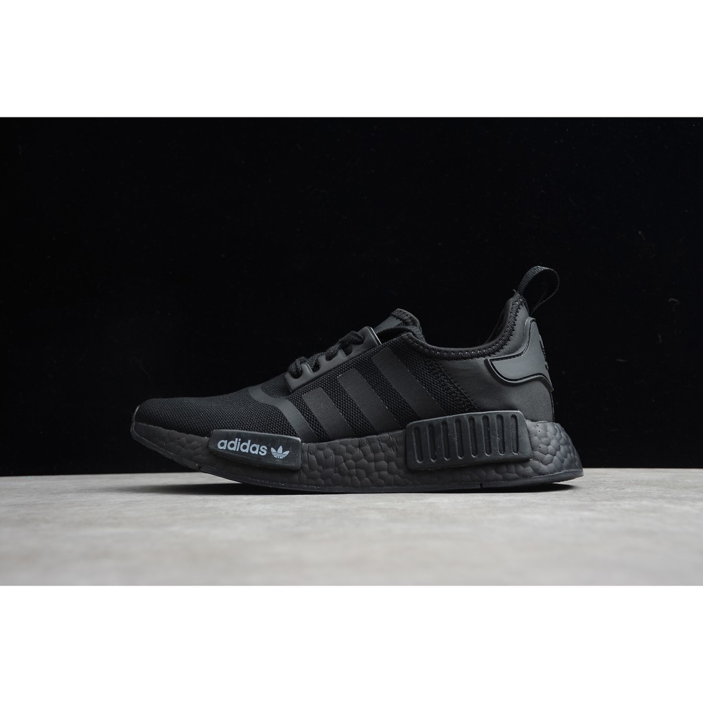 [ท้องถิ่นไทย] พร้อมกล่อง+ใบเซอร์Adidas_NMD R1 Triple Black (FV9015 ...