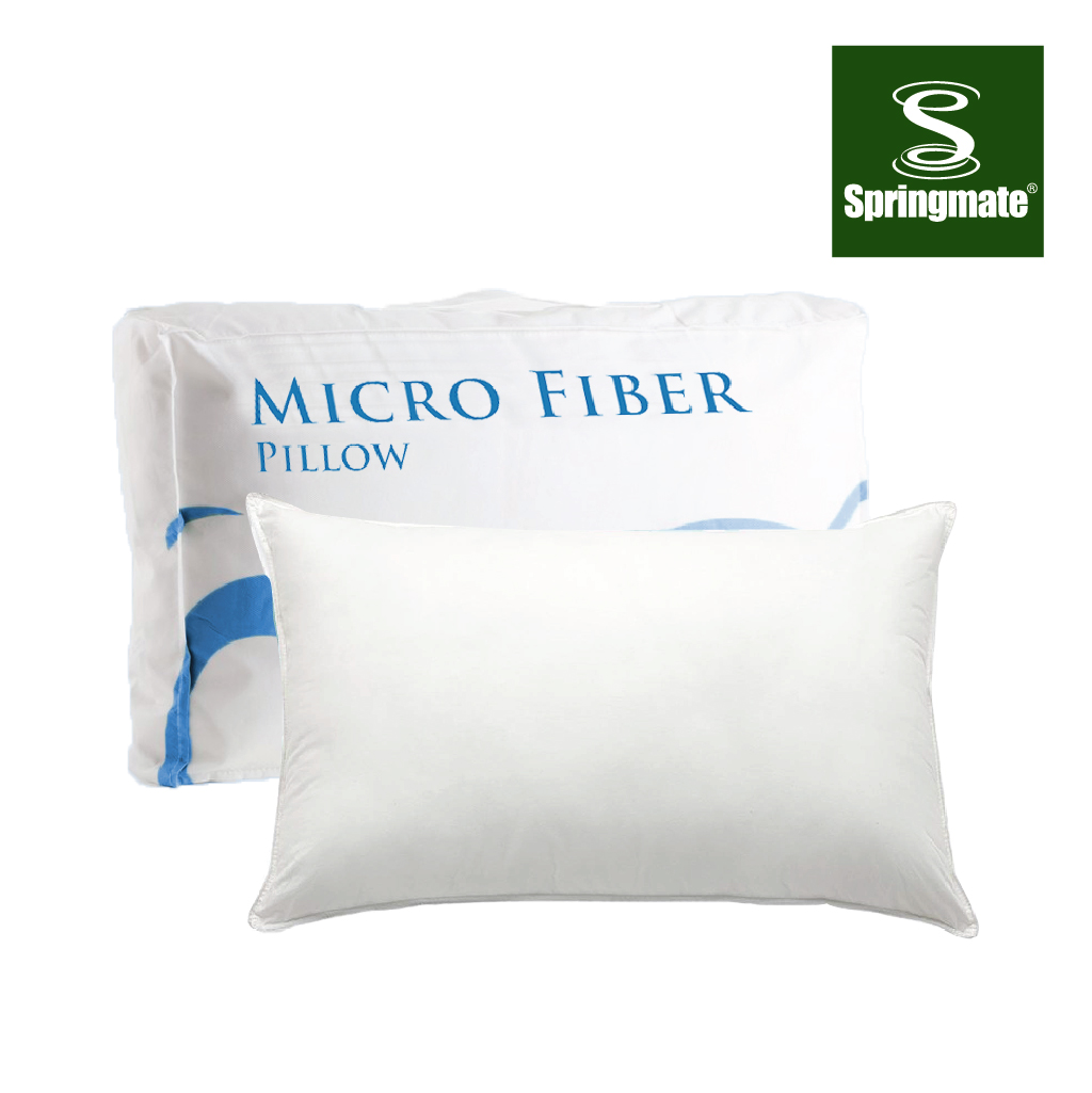 Springmate หมอนไมโครไฟเบอร์ หมอนขนห่านเทียม - Springmate - ThaiPick