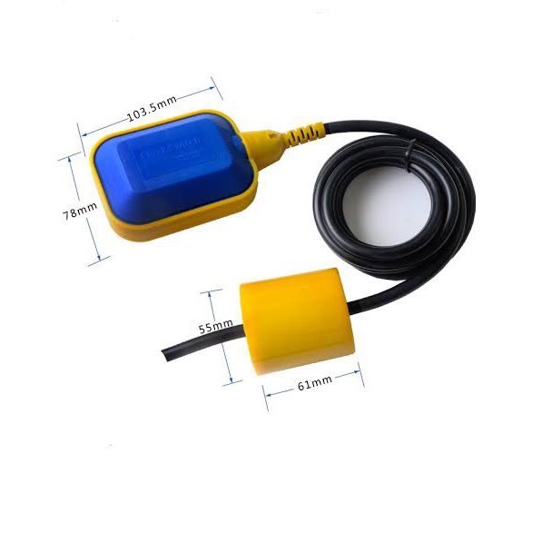 ลูกลอยไฟฟ้า Float Switch (220V 16A) สายไฟยาว 2 เมตร - Nonghan tools - ThaiPick