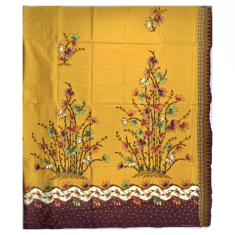 ผ้า ผ้าตัด ผ้าชิ้น ผ้านุ่ง ผ้านุ่งผุ้หญิง ผ้ายังไม่เย็บ ผ้าบาติก ผ้าลายดอกไม้ สวยๆ - koob - ThaiPick