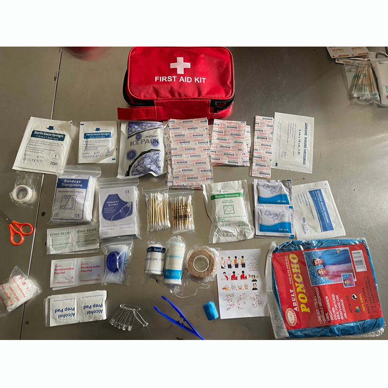 กระเป๋าพยาบาล พร้อมอุปกรณ์ 184 ชิ้น First Aid Kit Set ชุดปฐมพยาบาล ...
