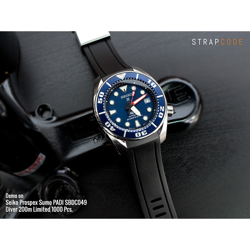 สายนาฬิกา Crafter Blue สำหรับ Seiko รุ่น Sumo - BruceLee - ThaiPick