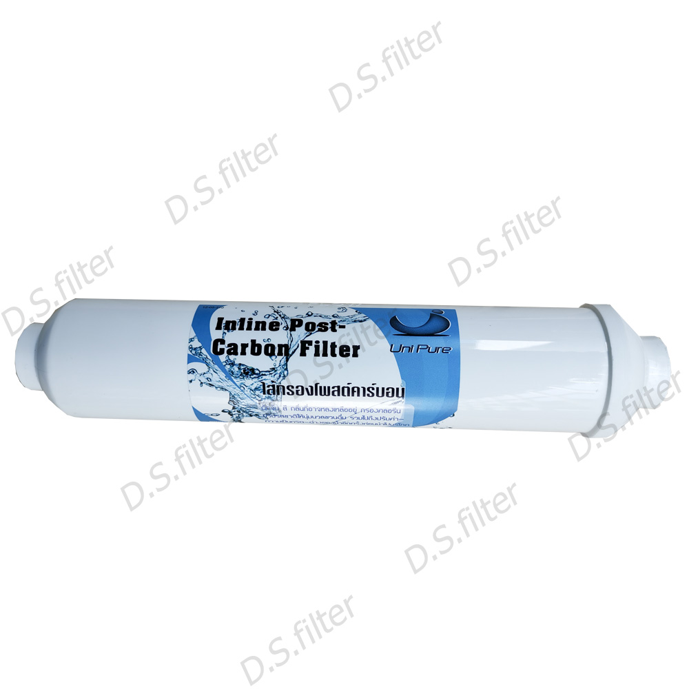 ไส้กรองน้ำ Inline Uni Pure Post Carbon ขนาด 10 นิ้ว แค๊ปซูล - D.S ...