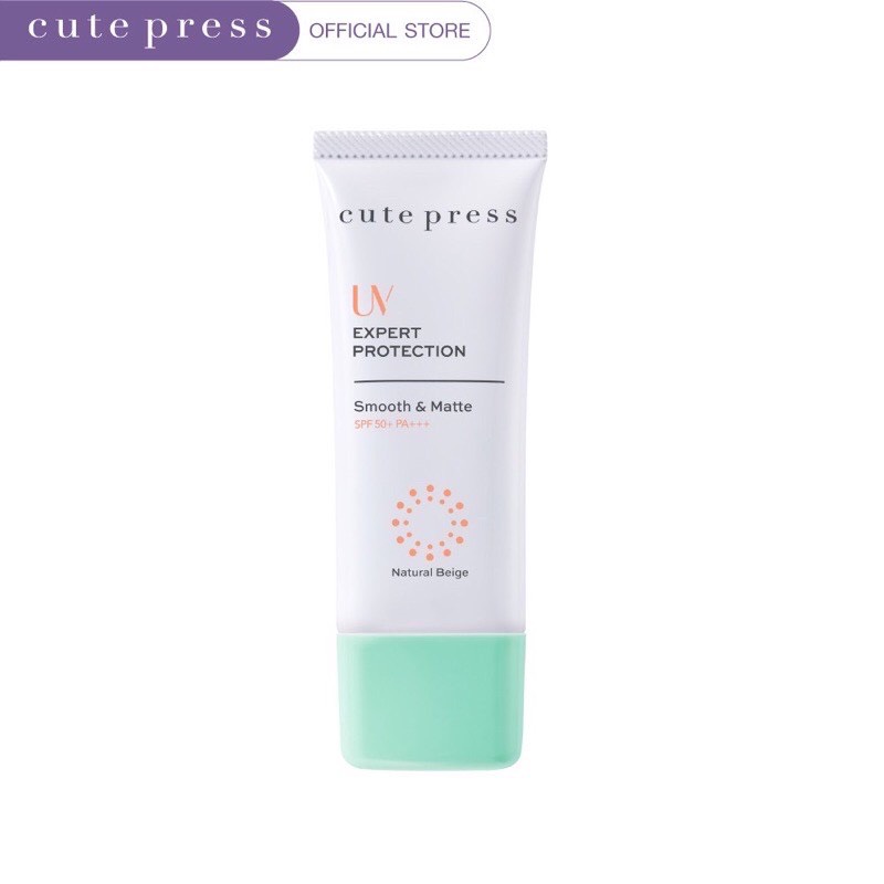 [30 กรัม] Cute Press UV Expert Protection Smooth & Matte Sunscreen SPF ...